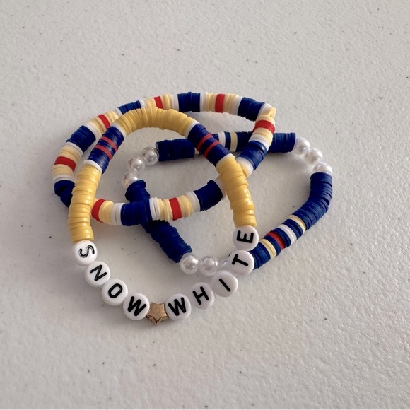 Jewelry | Disney Princess Snow White Bracelet Set | Poshmark